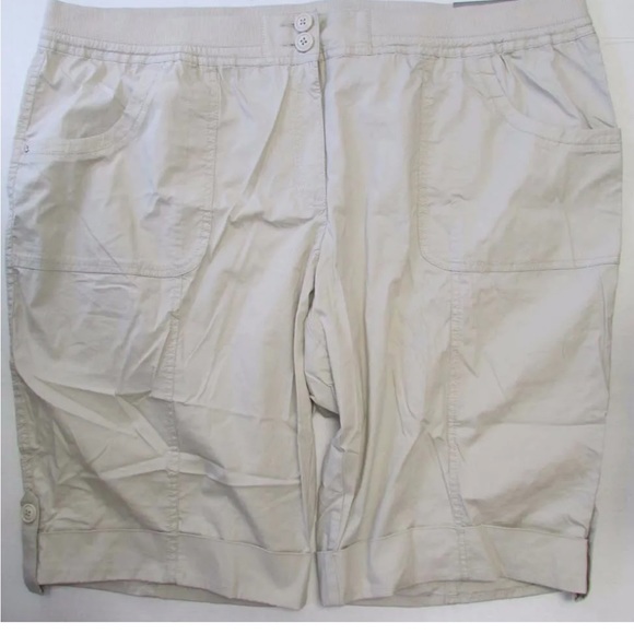 JM Collection | Shorts | Jm Collection Plus Size Skimmer Comfort ...